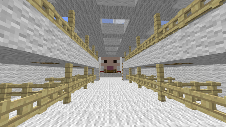 Sheep statue and pen Minecraft Map