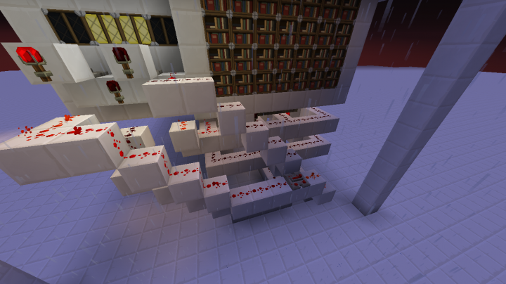 Hidden Library Enchanting Room With Binary Level Selection Minecraft Map