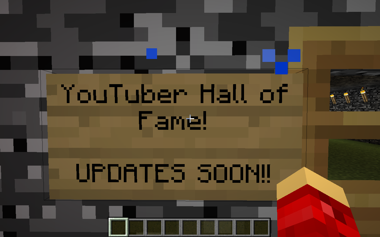 [NEW] YouTuber Hall of Fame Minecraft Map