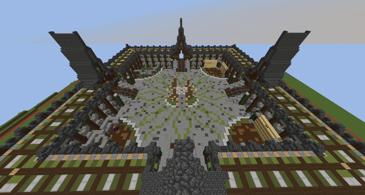 Small Factions Spawn Minecraft Map