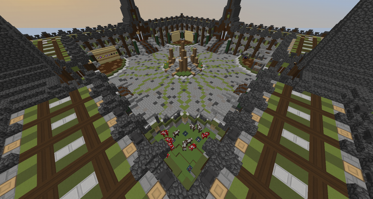 Small Factions Spawn Minecraft Map