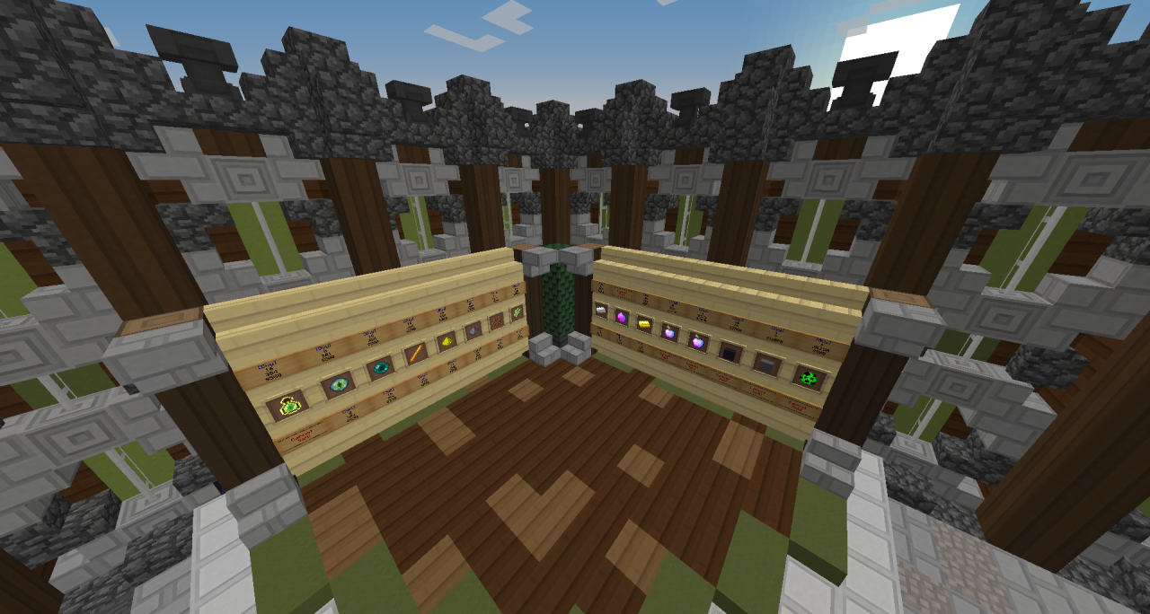 Small Factions Spawn Minecraft Map