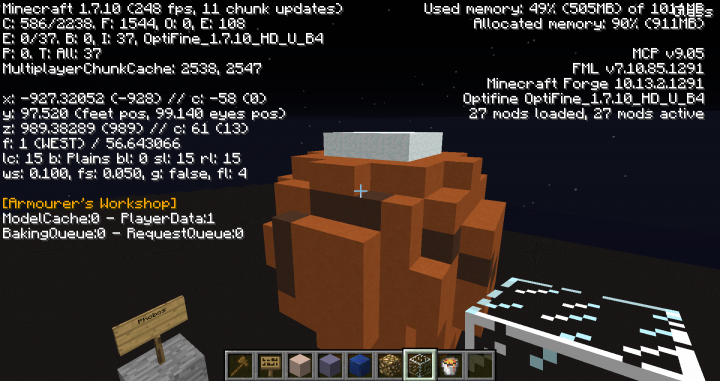 The Solar System to scale by Skop56 Minecraft Map