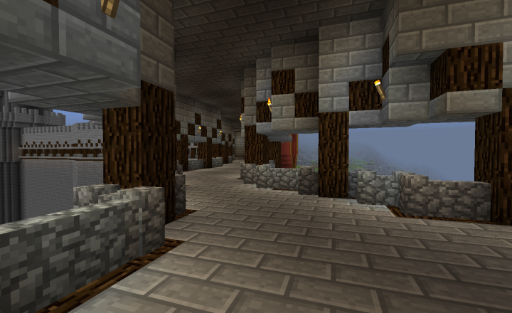 Barbarian are coming - But We Are Protected Minecraft Map