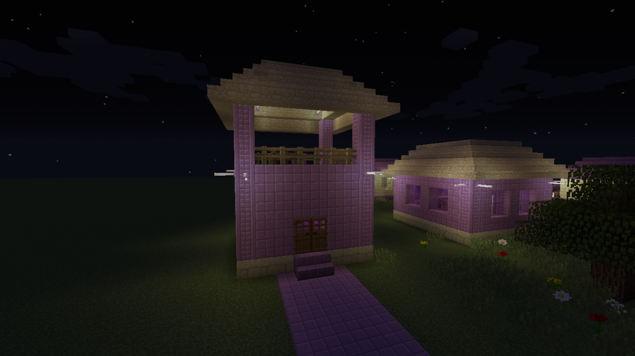 Minecraft: Purpur Village Minecraft Map