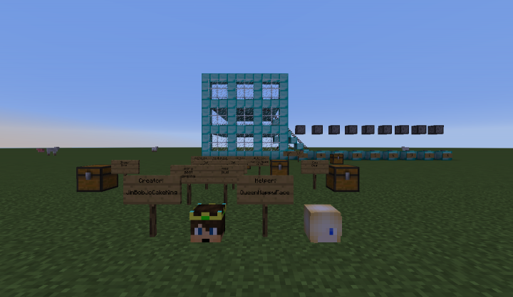 Tic Tac Toe or Knots & Crosses Minecraft Map