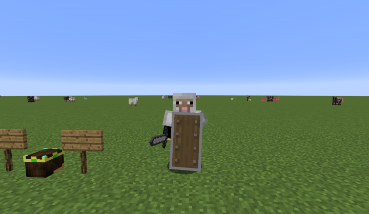 Tic Tac Toe or Knots & Crosses Minecraft Map