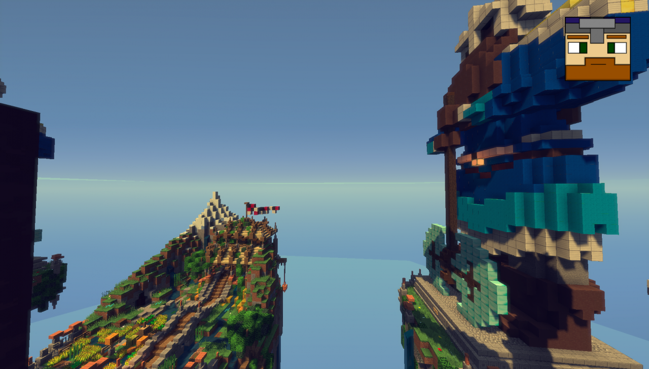 GuildCraft Server Hub - Floating Islands Minecraft Map