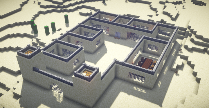 Desert Prison Minecraft Map