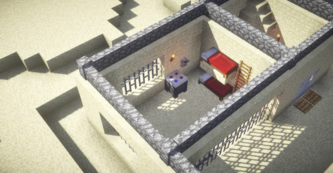 Desert Prison Minecraft Map