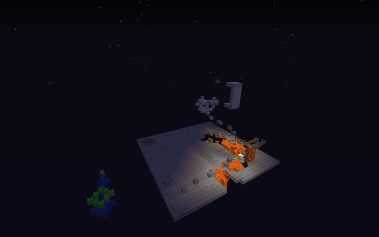 whats underneath me? Minecraft Map