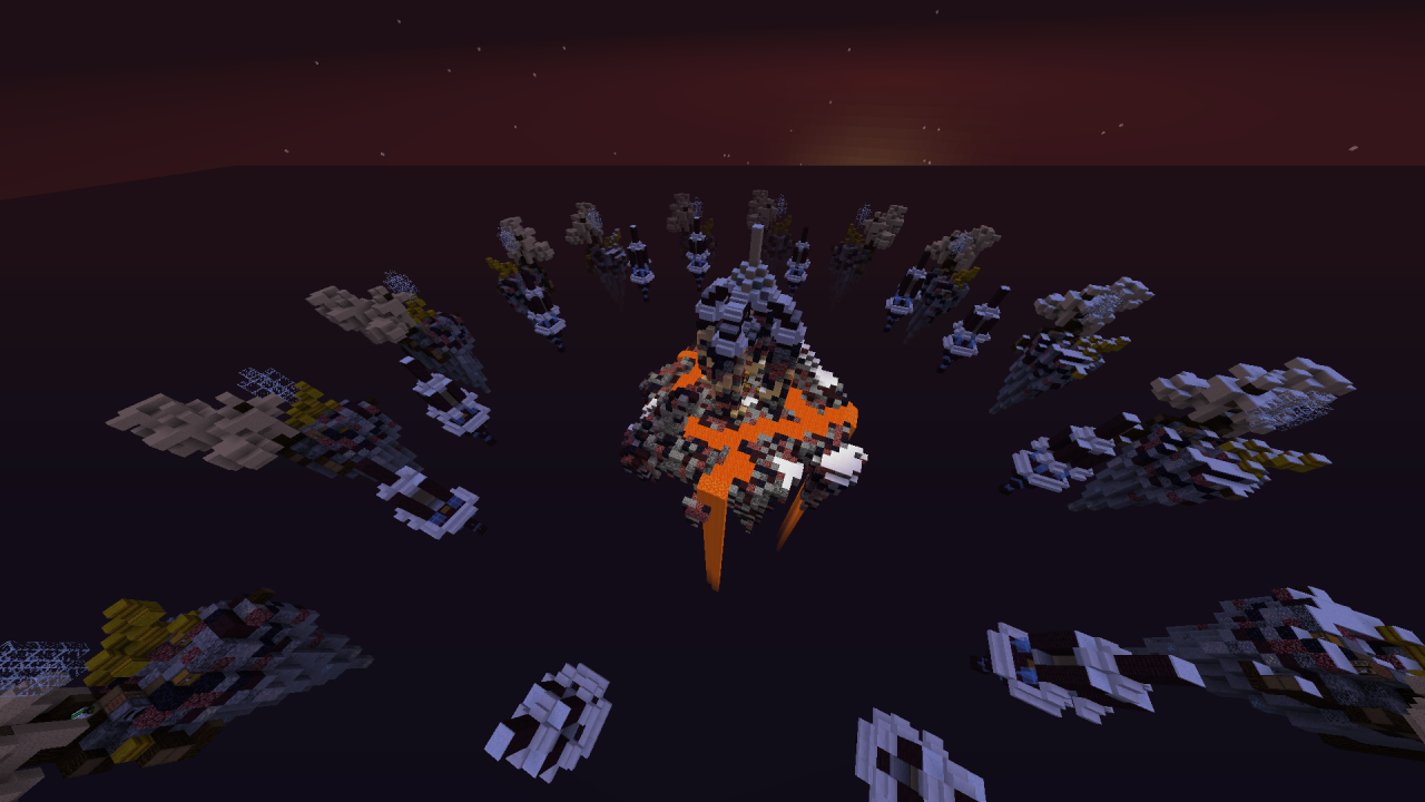 SkyWars Map Frozen Nether Minecraft Map