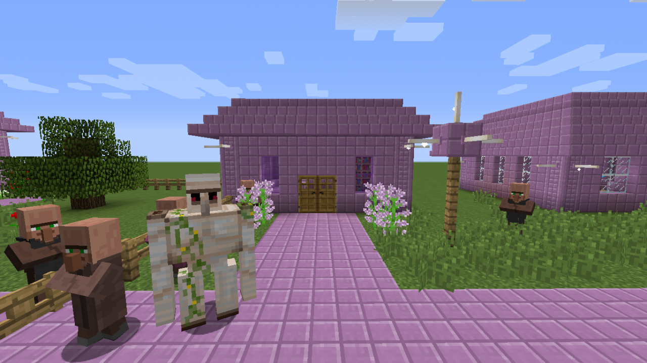 Minecraft: Purpur Village Minecraft Map