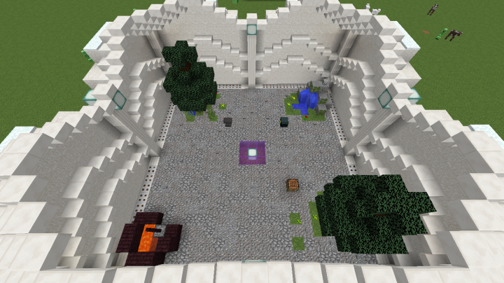 Quarts Spawn Minecraft Map