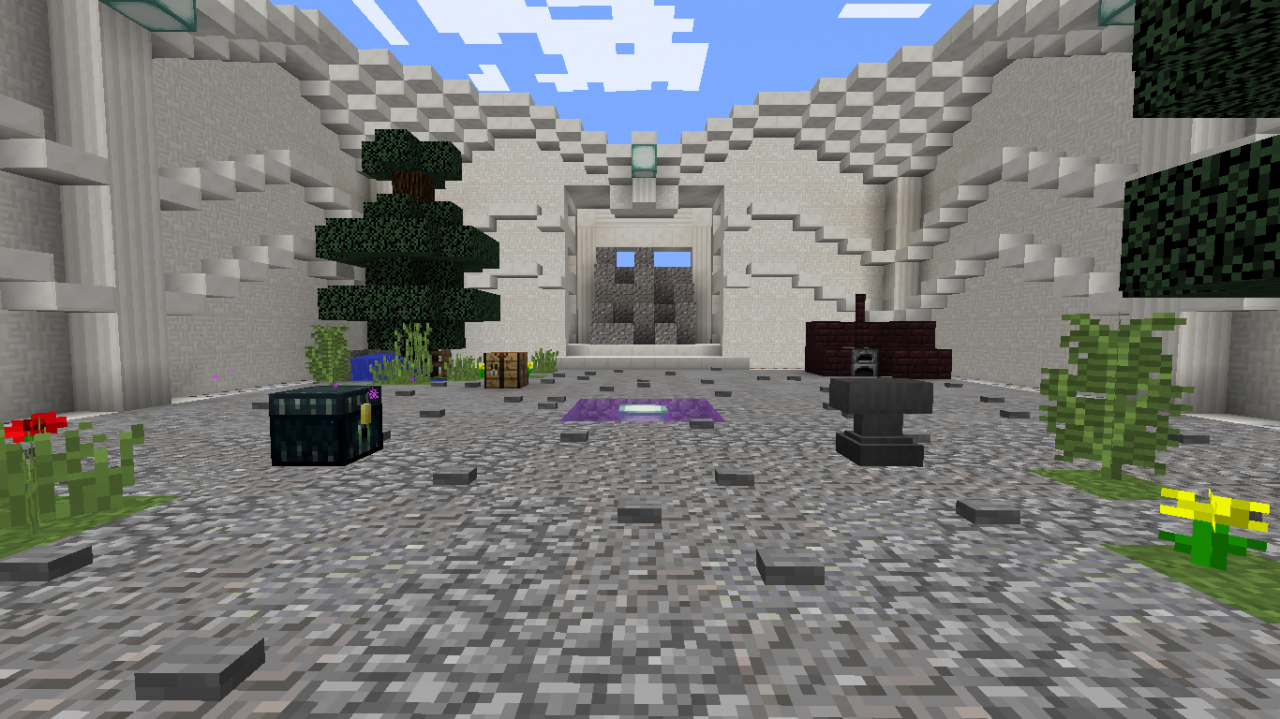 Quarts Spawn Minecraft Map