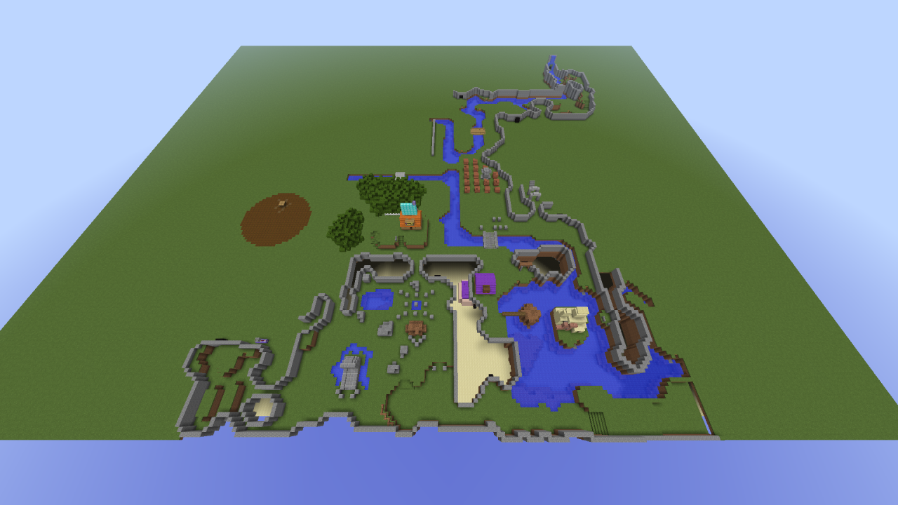 The Legend of Alex: A Steve Between Worlds Minecraft Map