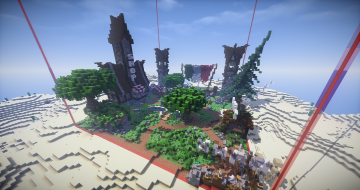 HCF, Factions | Spawn (Commission) Minecraft Map