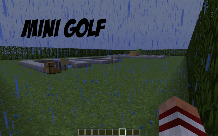 Mini golf Minecraft Map