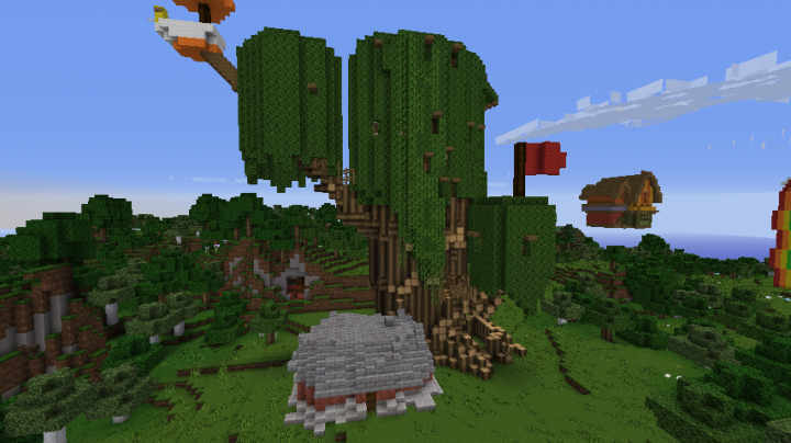 Adventure time house project Minecraft Map