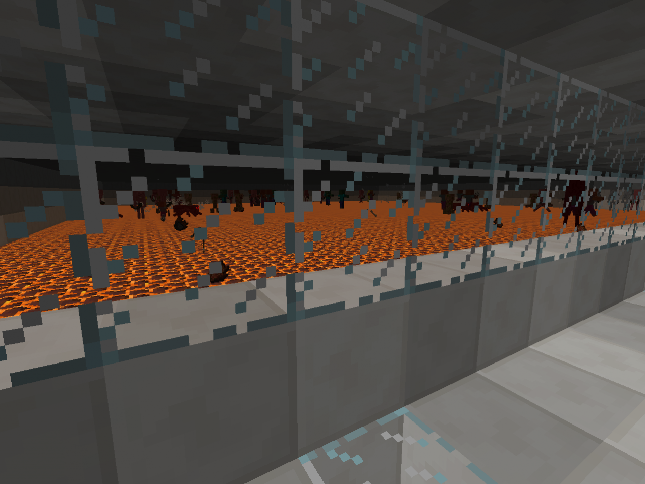 Snapshot 16w20a 45X45 Fully Auto Magma Mob Farm Minecraft Map