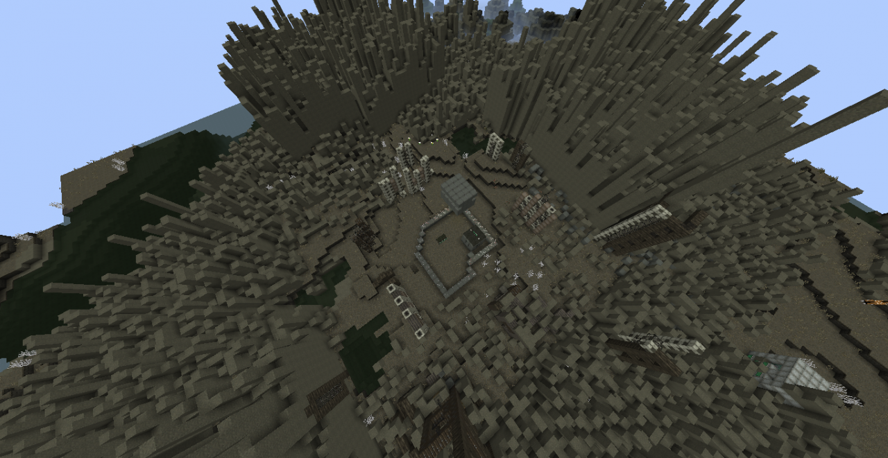 THE RED ALERT CITY apocalypse Minecraft Map