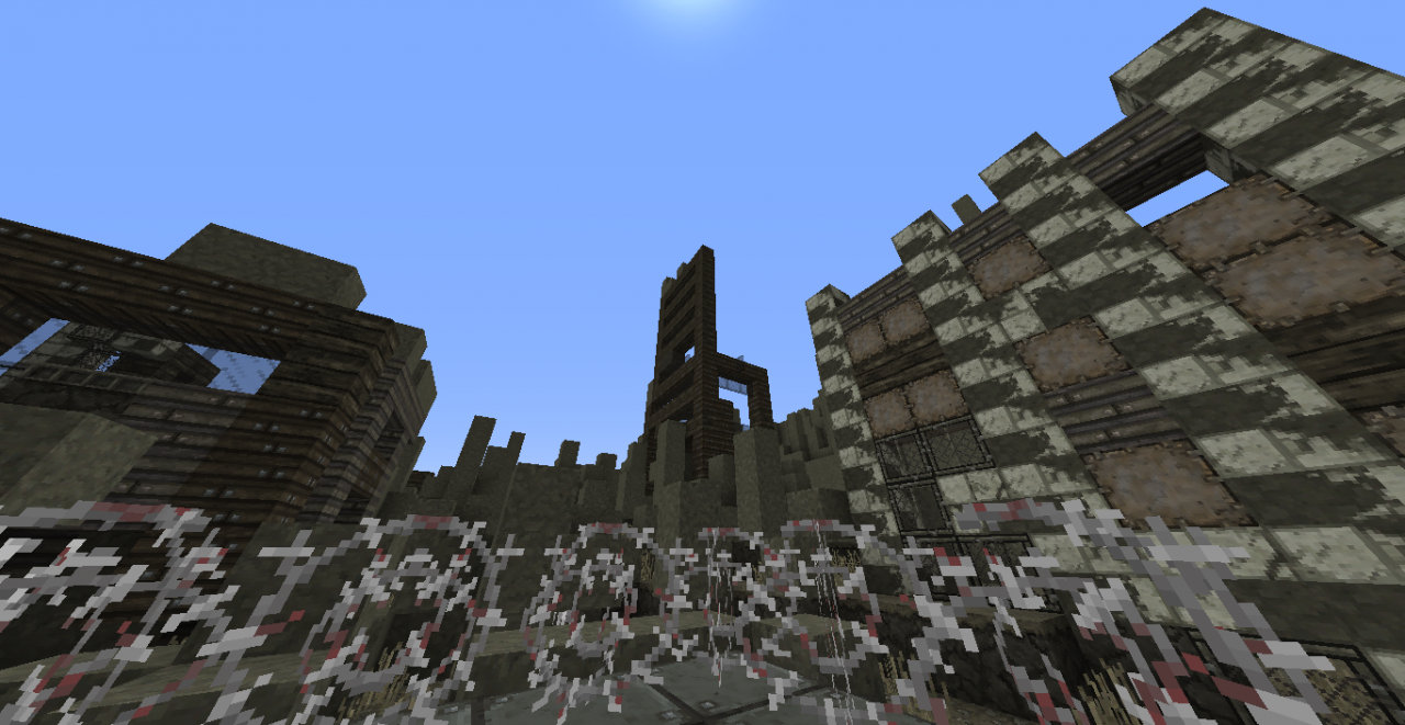 THE RED ALERT CITY apocalypse Minecraft Map