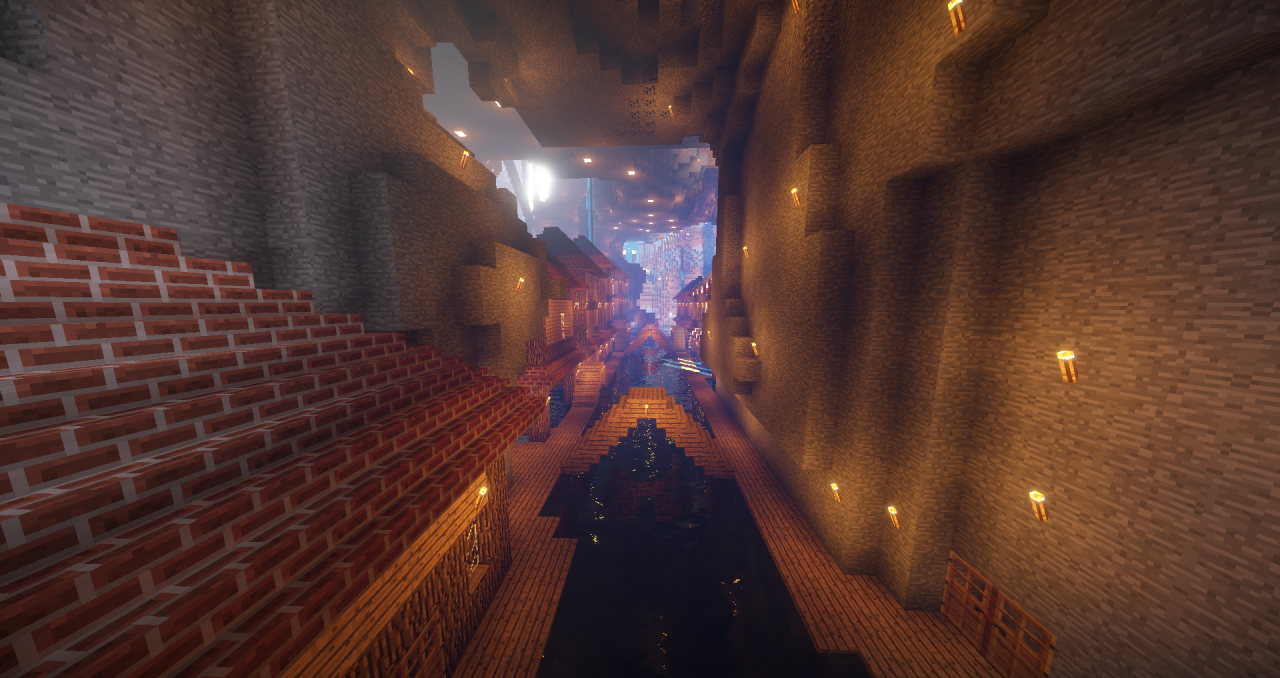 Cliffside city Minecraft Map