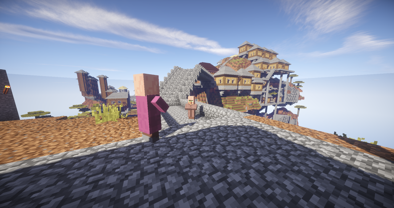 Cliffside city Minecraft Map