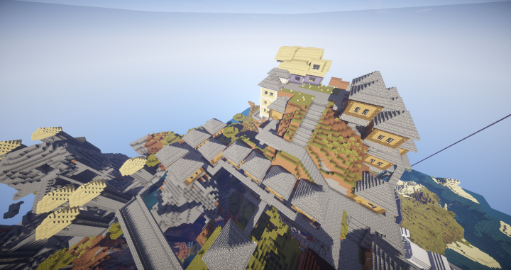 Cliffside city Minecraft Map
