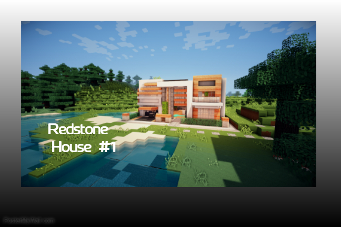 Redstone House #1 Minecraft Map