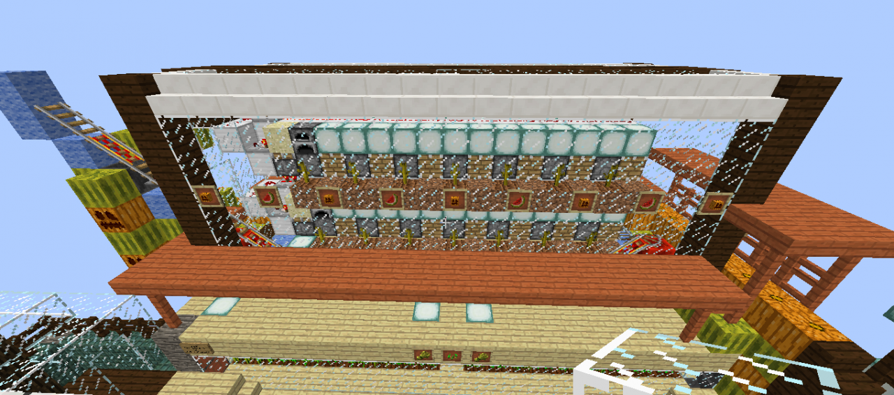 Auto farmhouse! Minecraft Map