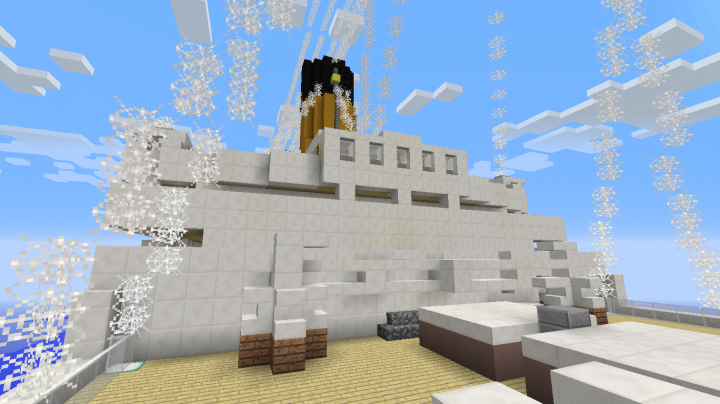 RMS Titanic V2 [1:1] [Exterior Only] Minecraft Map