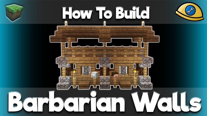 Barbarian Builds - Complete with tutorials! Minecraft Map