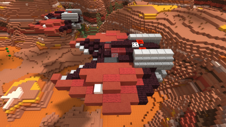 Banshee Prototype Fighter - NOD Minecraft Map