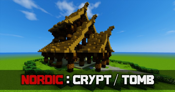 Nordic Crypt / Tomb Tutorial Minecraft Project