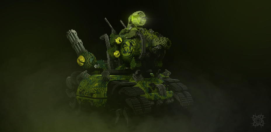 Metal Slug tank game Minecraft Map