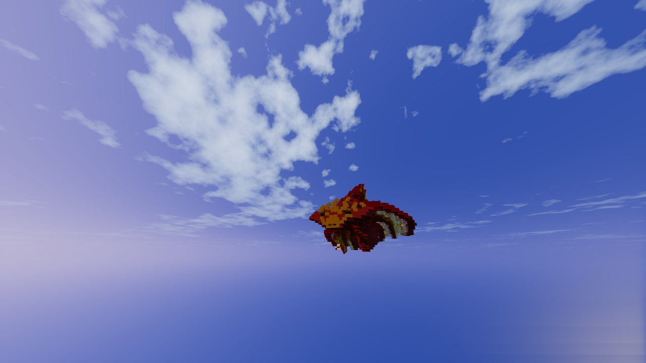 Dragon // Fish // Built By PlanetBuild Minecraft Map