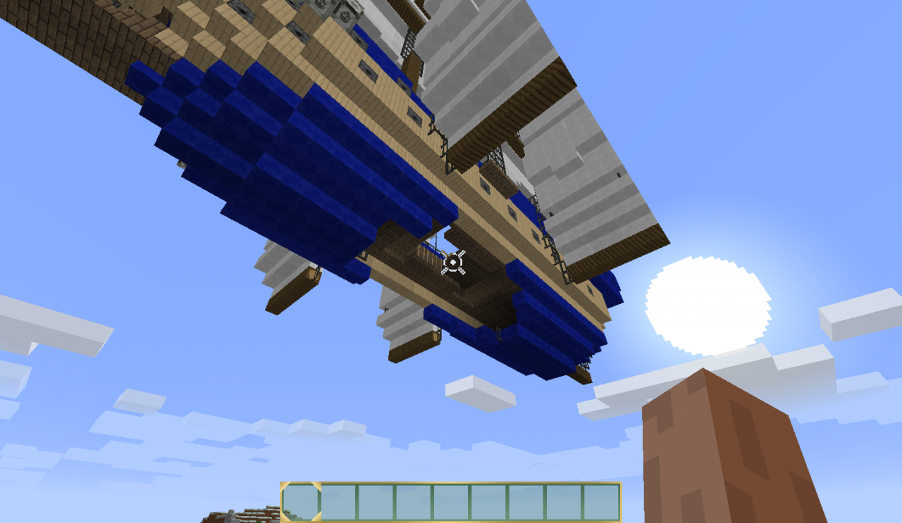 The Three Musketeers Airship Minecraft Map