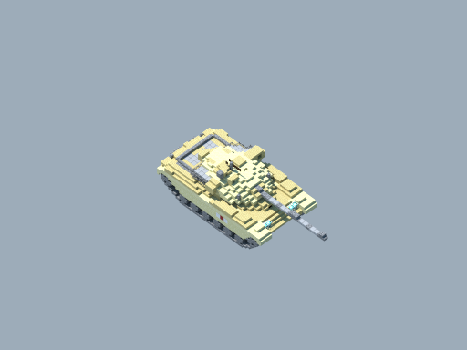 [4:1] British MBT FV4201 Chieftain Mk.V Minecraft Map