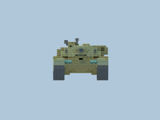 [4:1] British MBT FV4201 Chieftain Mk.V Minecraft Map