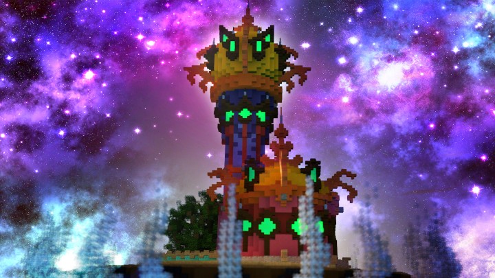 fantastic colored house! Minecraft Map