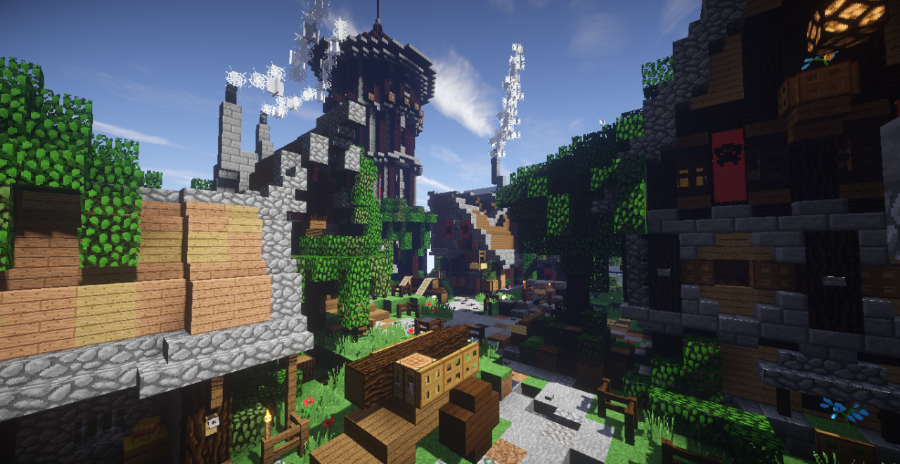 Medieval Town Minecraft Map