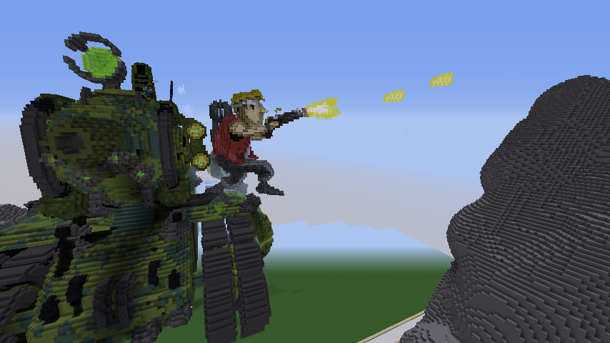 ArtPixel + Organics [Metal Slug] Minecraft Map