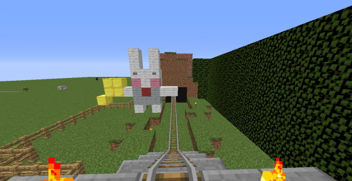 Alice in Wonderland Ride! Minecraft Map