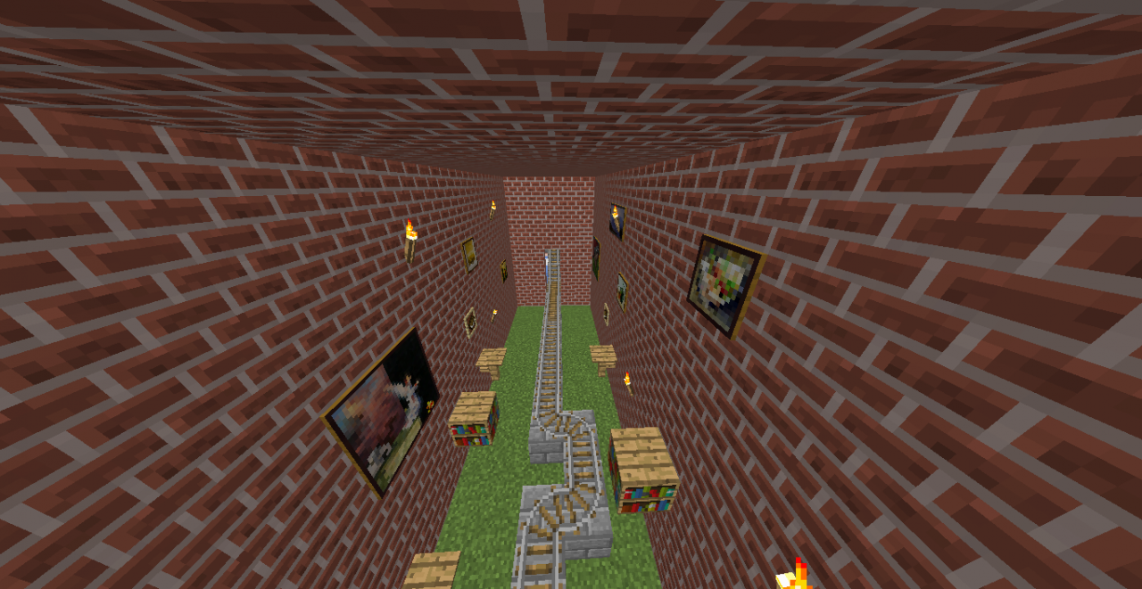 Alice in Wonderland Ride! Minecraft Map