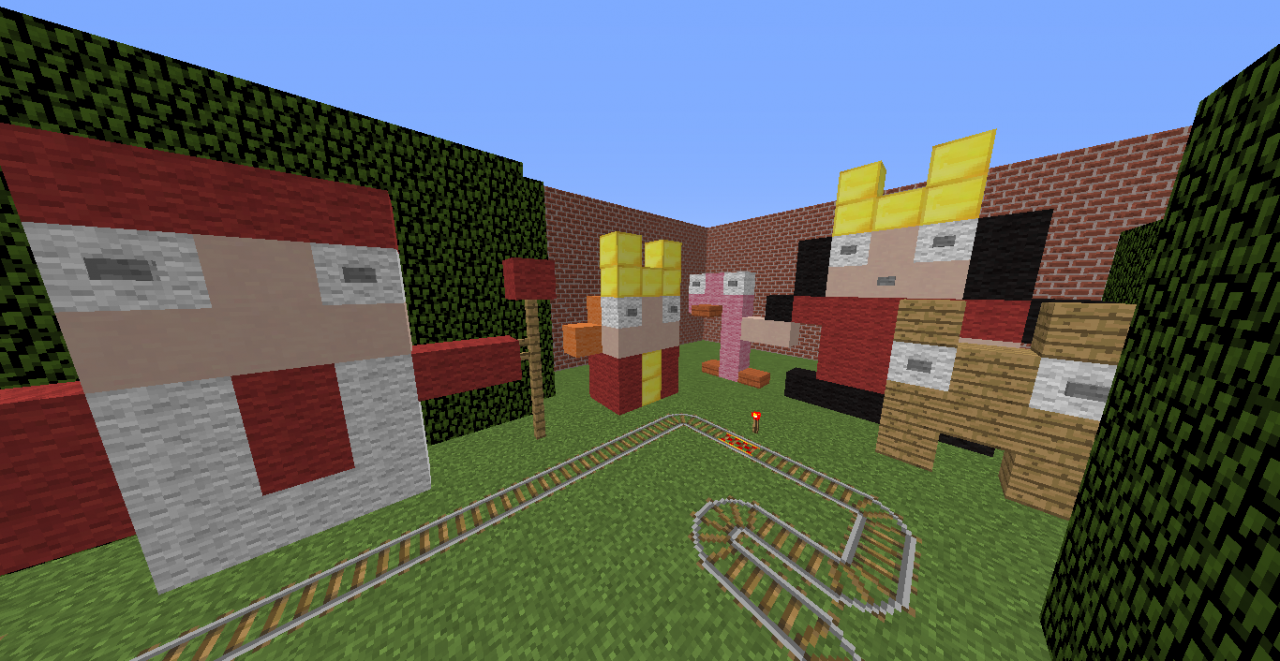 Alice in Wonderland Ride! Minecraft Map