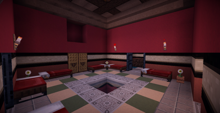 Small Roman Thermae Minecraft Map