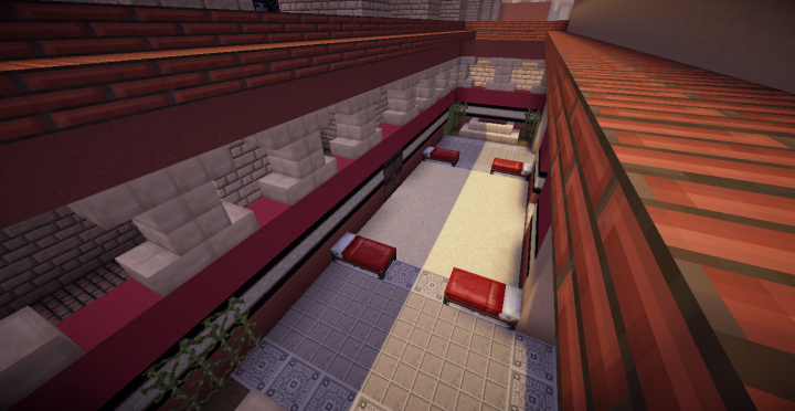 Small Roman Thermae Minecraft Map