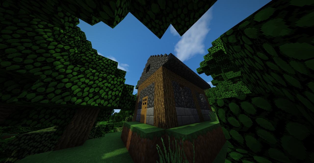 Creepy minecraft house >> Free to use (Easy, simple) Minecraft Map