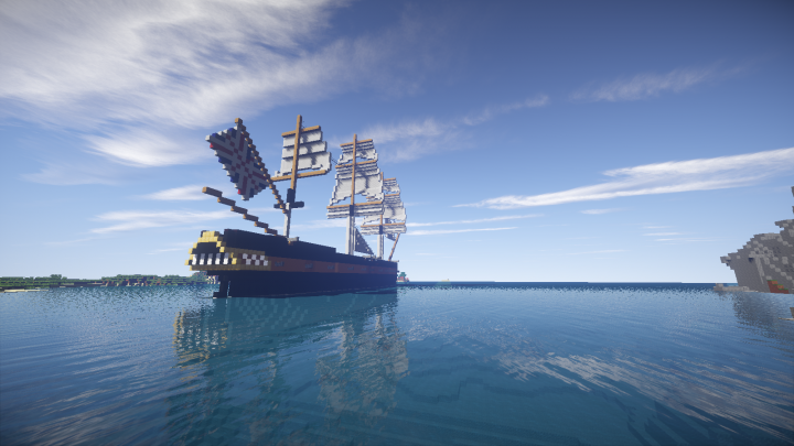 HMS Providence (Pirates of the carribean) Minecraft Map